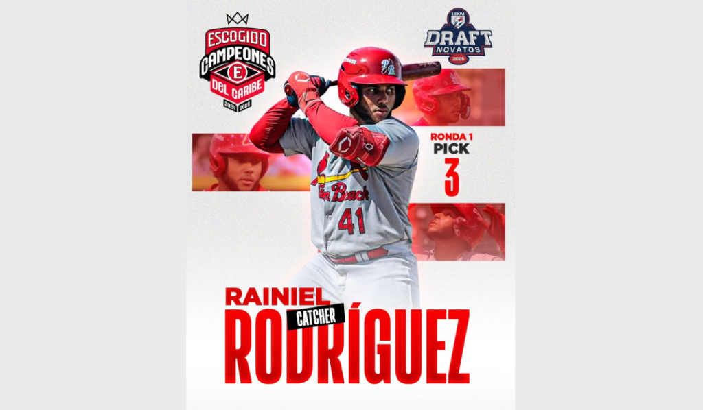 Rainiel Rodríguez: Primera Selección de los Leones del Escogido en el ...