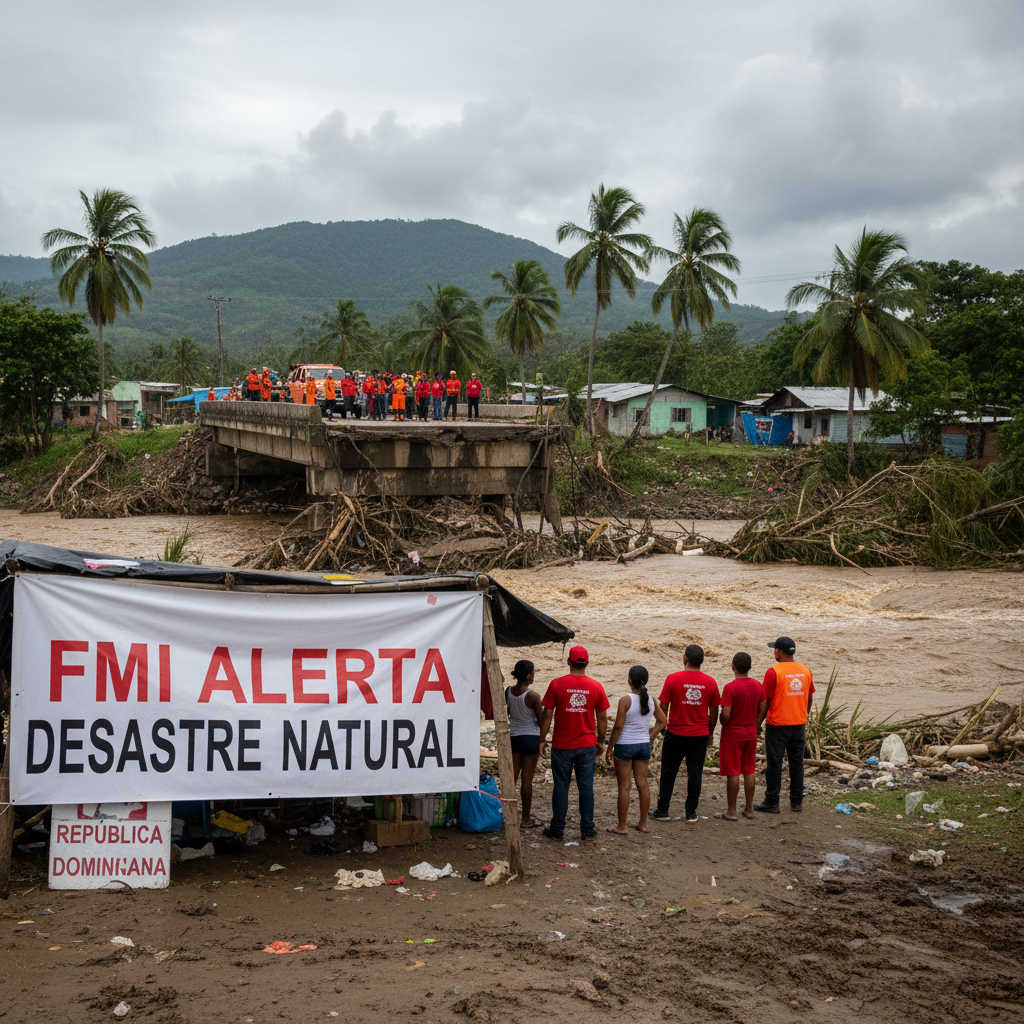 FMI: Desastres naturales en RD, vulnerabilidad | Urgente 2025