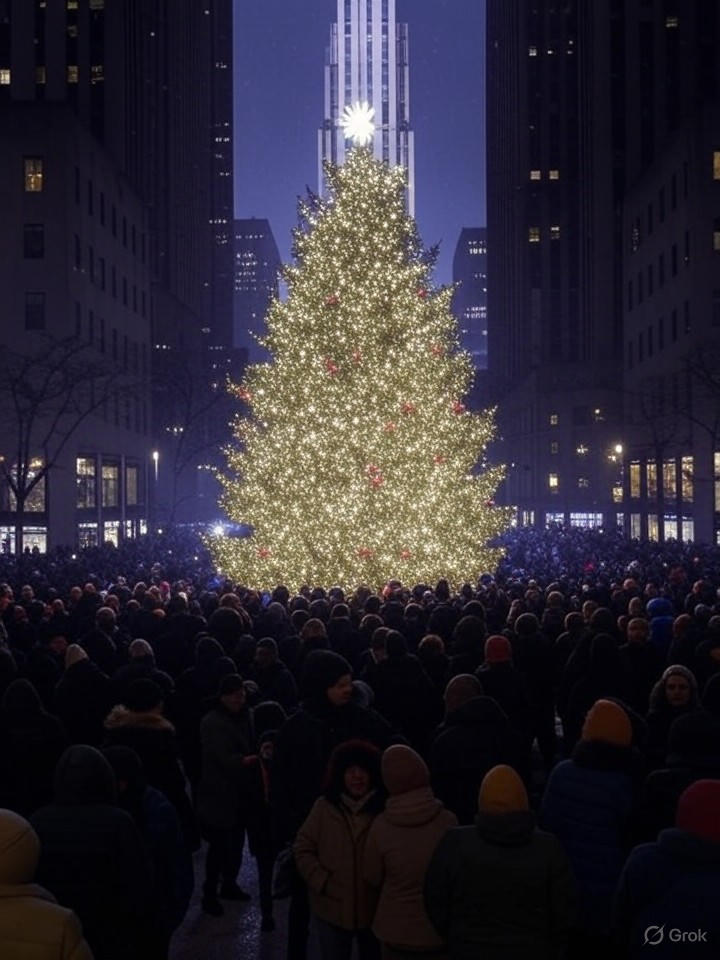 Árbol de Navidad Rockefeller Center: Viaje Histórico 2025