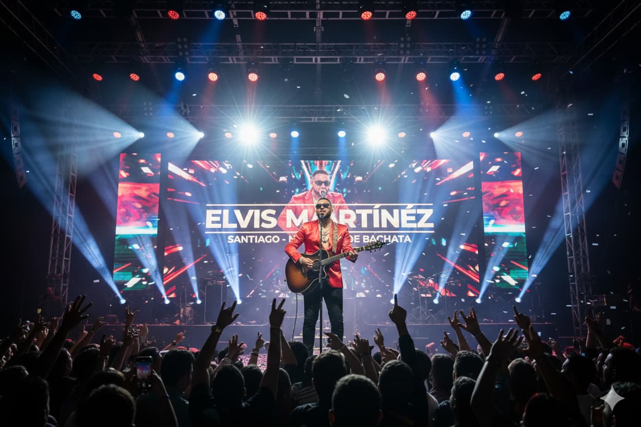 Elvis Martínez encendió: Impactante Noche en Santiago